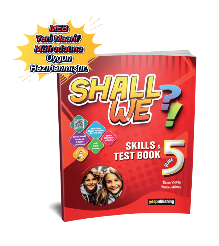 Shall We?! 5 Skills + Test Book - YDS Publishing