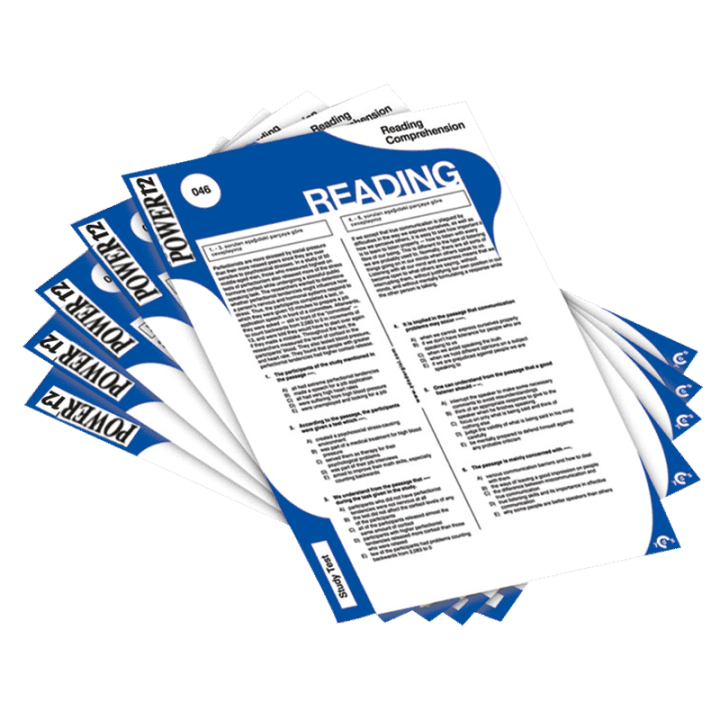 Reading Worksheets – Power Grade 12 - YDS Publishing