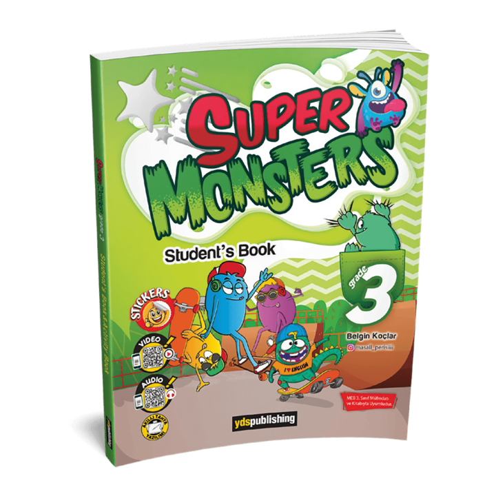 Super Monsters 3 Student’s Book + Activity Book - YDS Publishing