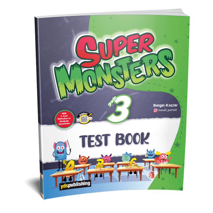 Super Monsters 3 Test Book - YDS Publishing