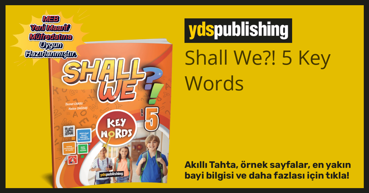 Shall We?! 5 Key Words - YDS Publishing