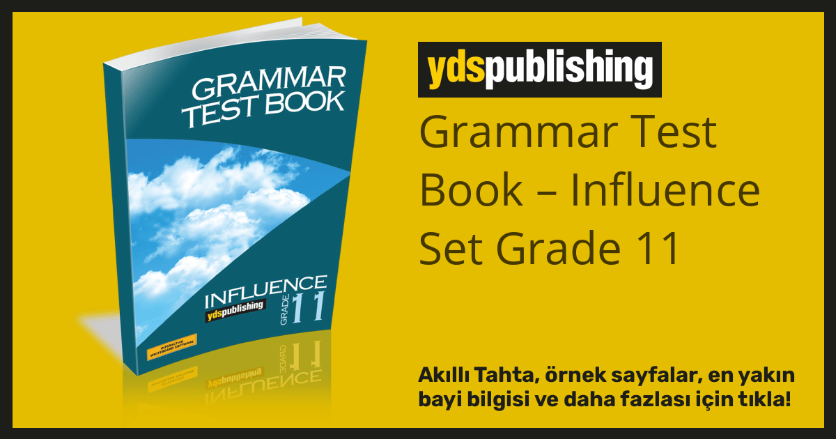 Grammar Test Book – Influence Set Grade 11 - YDS Publishing