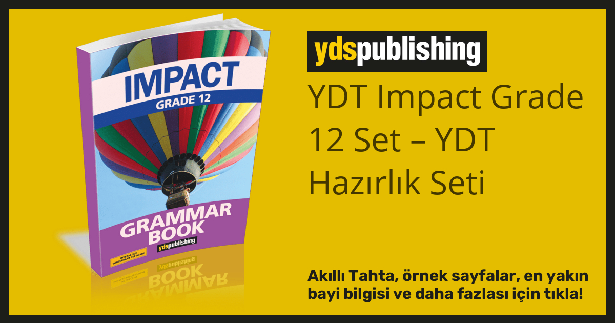 YDT Impact Grade 12 Set – YDT Hazırlık Seti - YDS Publishing