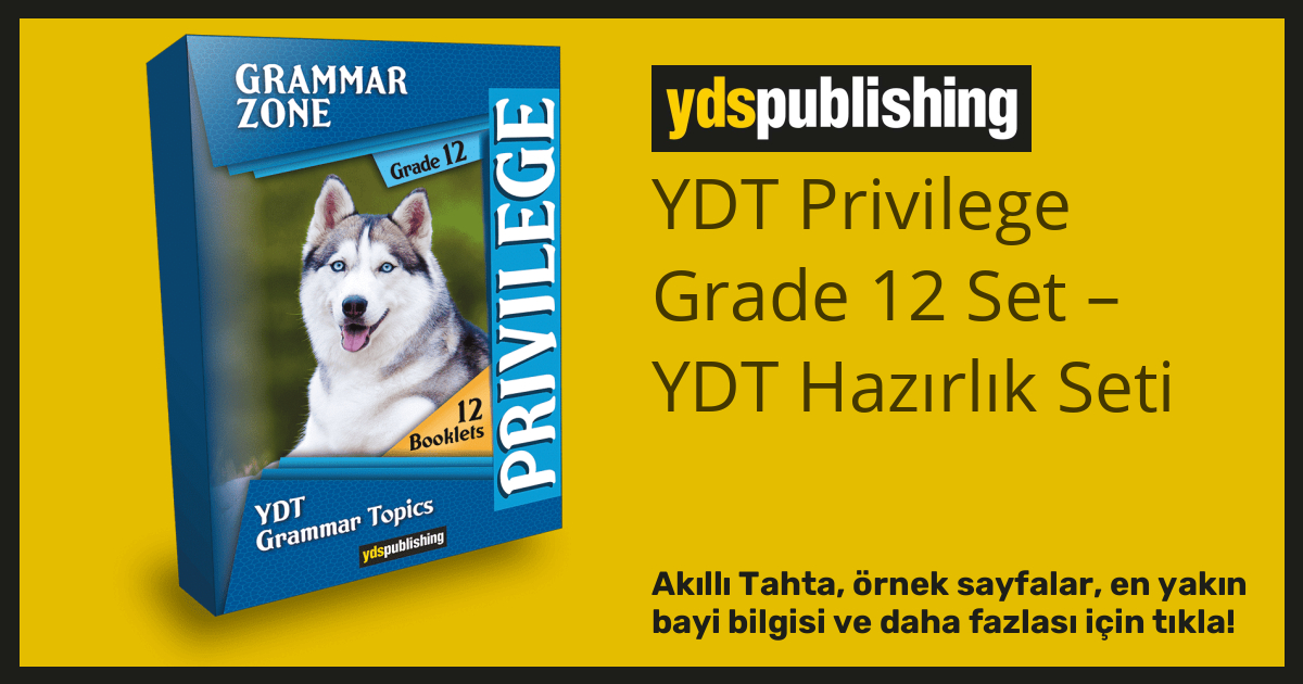 YDT Privilege Grade 12 Set – YDT Hazırlık Seti - YDS Publishing