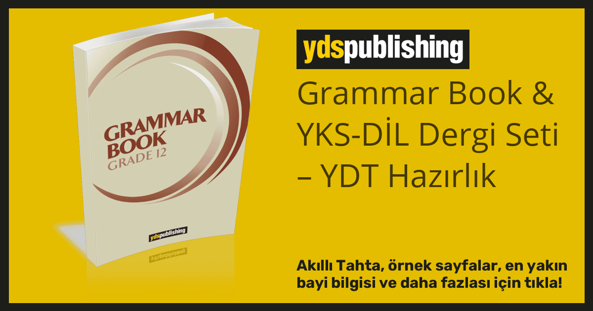 Grammar Book & YKS-DİL Dergi Seti – YDT Hazırlık - YDS Publishing